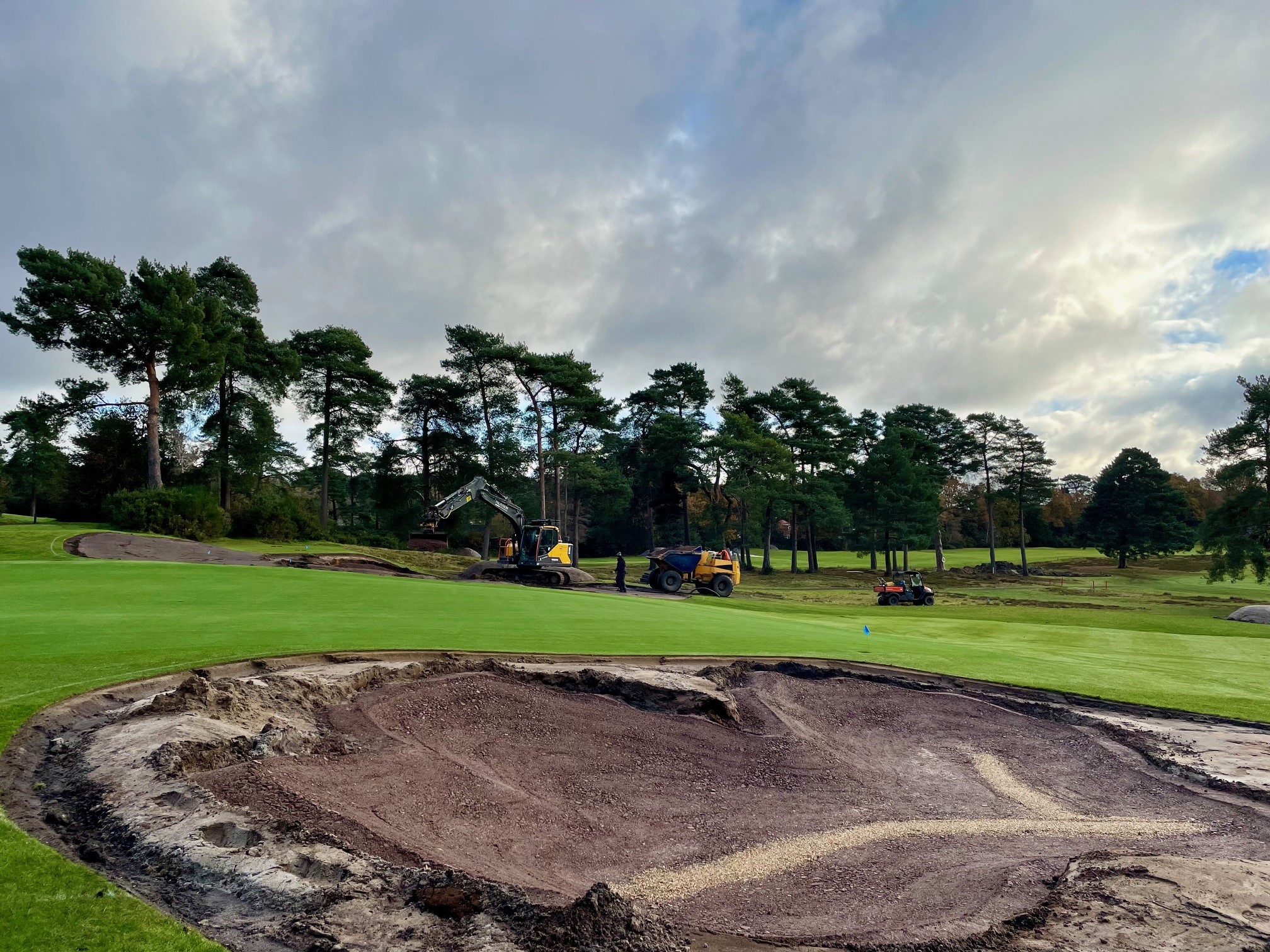 Bunker Refurbishment - UPDATE :: Blackmoor Golf Club